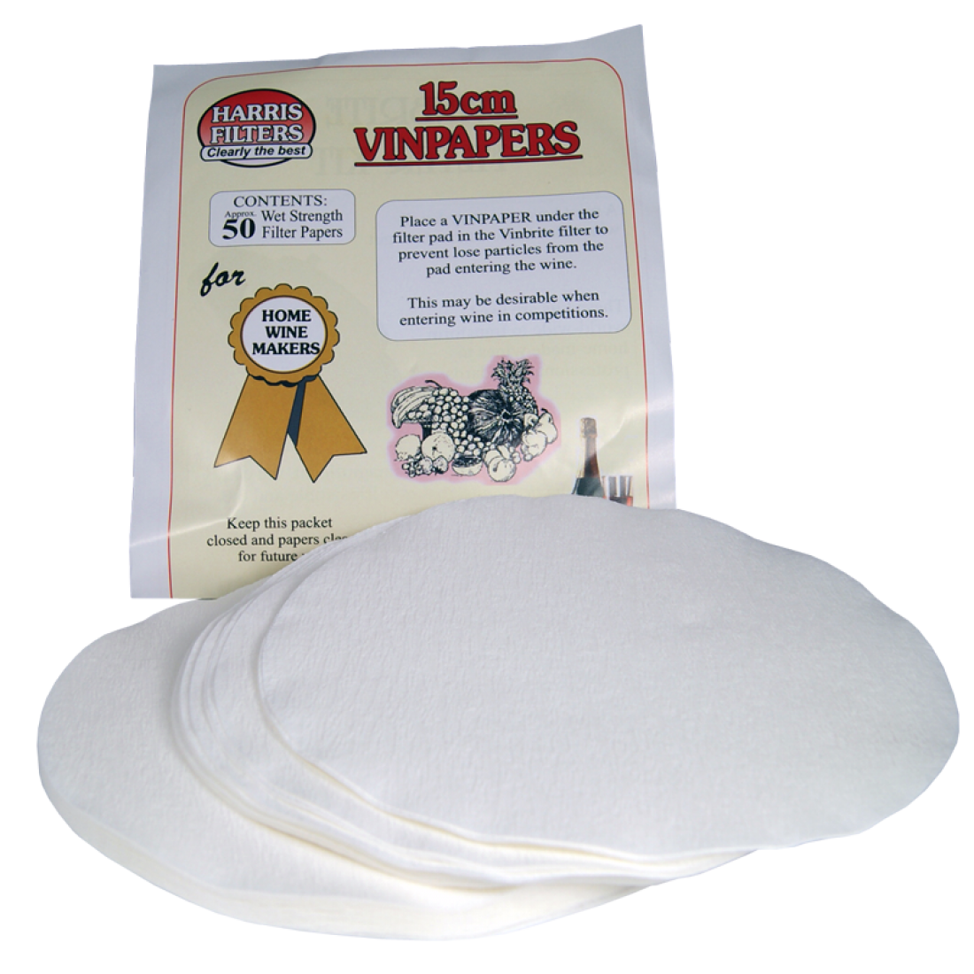 Harris Vinbrite Filter Papers
