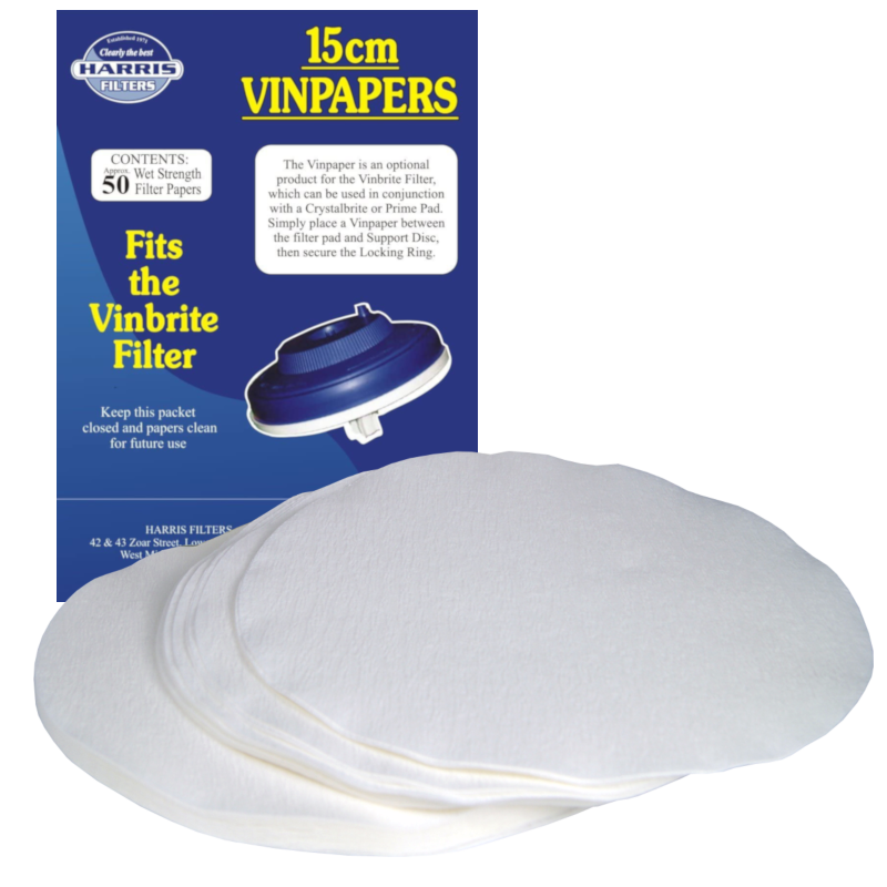 Harris Vinbrite Filter Papers