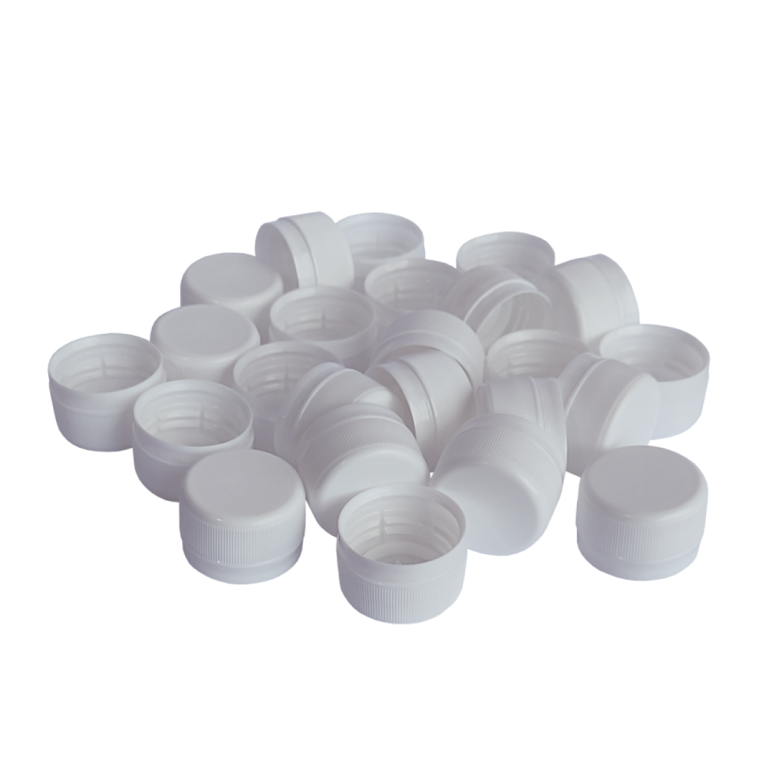 Spare White Screw Caps For 330ml, 500ml And 1l Pet Bottles And Coopers ...