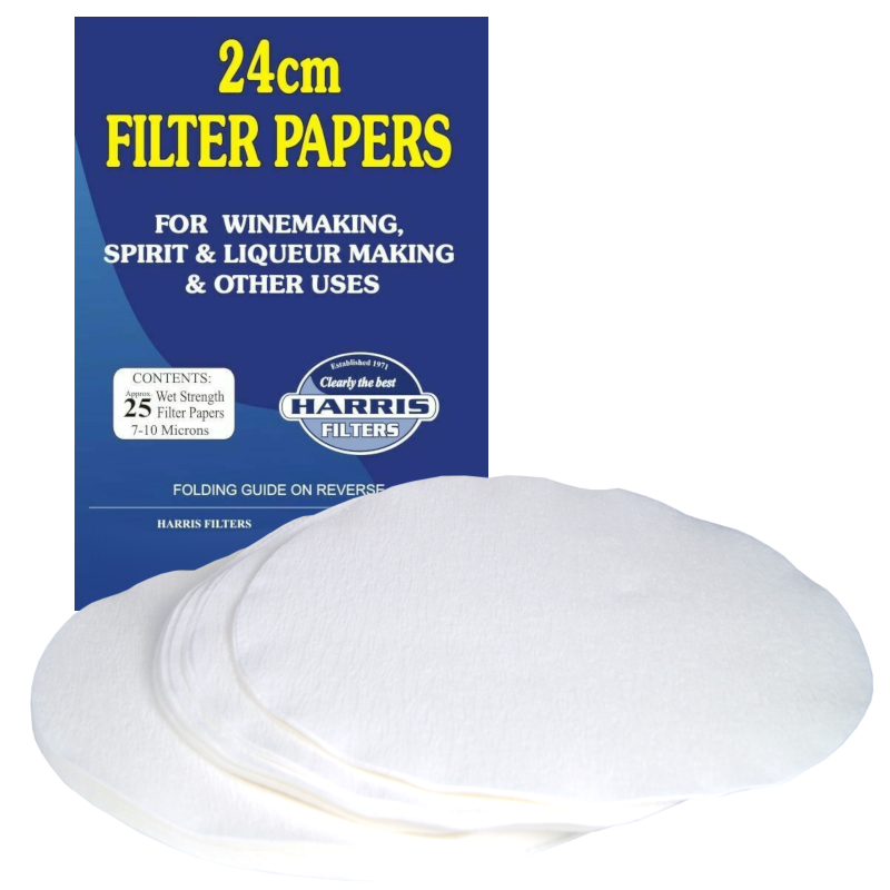 Harris Vin Papers - Wine Filter Papers - 24cm - Pack Of 25 - The ...