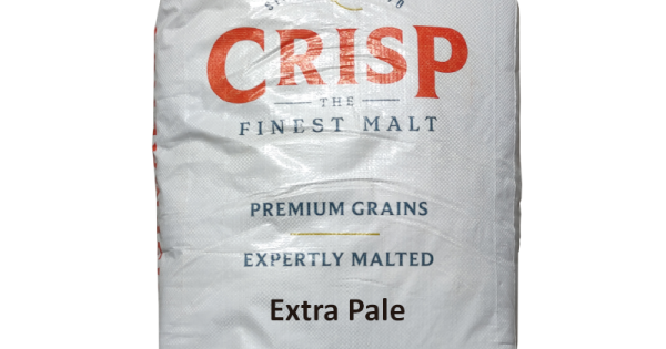 Crisp Crushed Extra Pale Malt - 25kg Sack