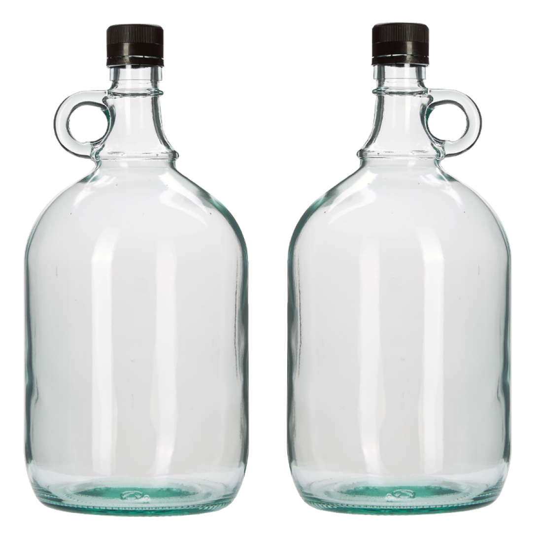 2 Litre Glass Gallone Bottle - Pack of 2