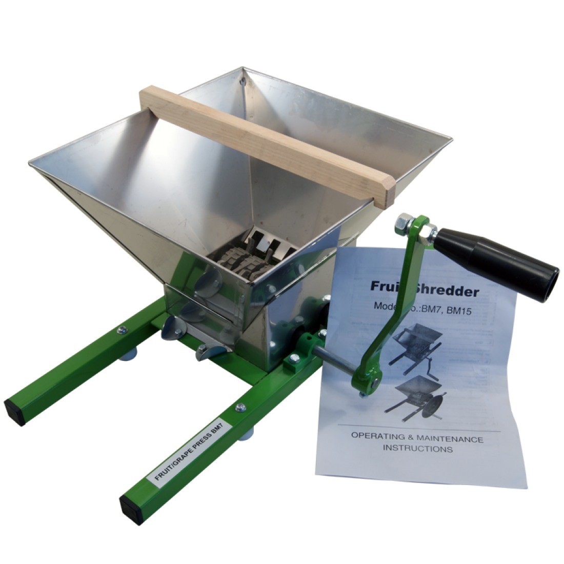 7 Litre Traditional Fruit Crusher/shredder - The Homebrew Centre