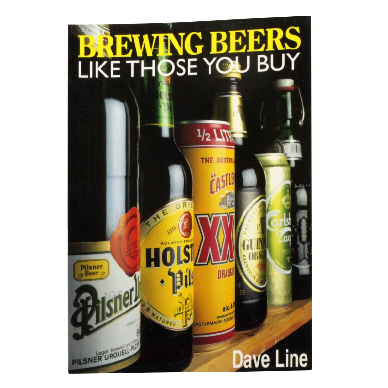 Brewing Beers Like Those You Buy Book - Dave Line - The Homebrew Centre