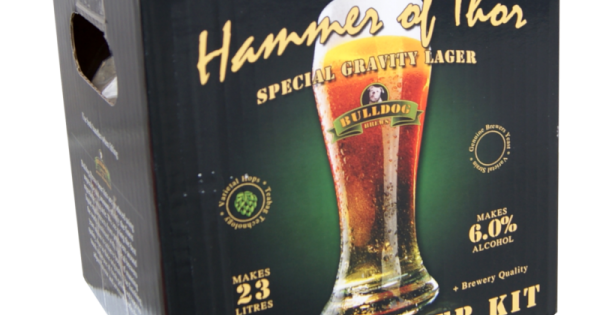 Bulldog Brews Hammer Of Thor Special Gravity Lager - 40 Pint Premium ...