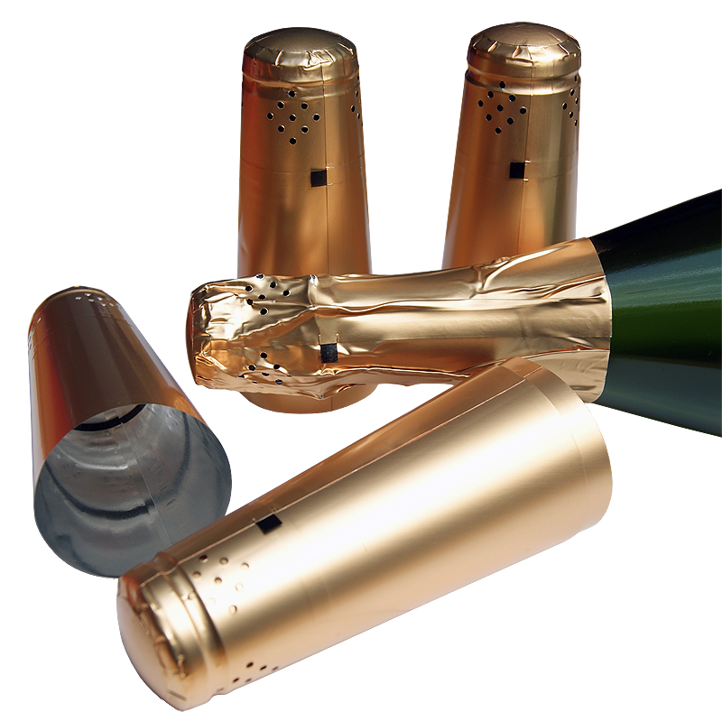 Champagne Bottle Foils / Capsules - Gold - Pack Of 30 - The Homebrew Centre
