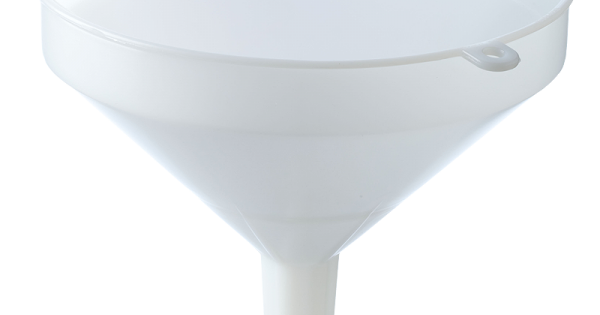 Heavy Duty Food Grade Plastic Funnel - 25cm / 10 Inch