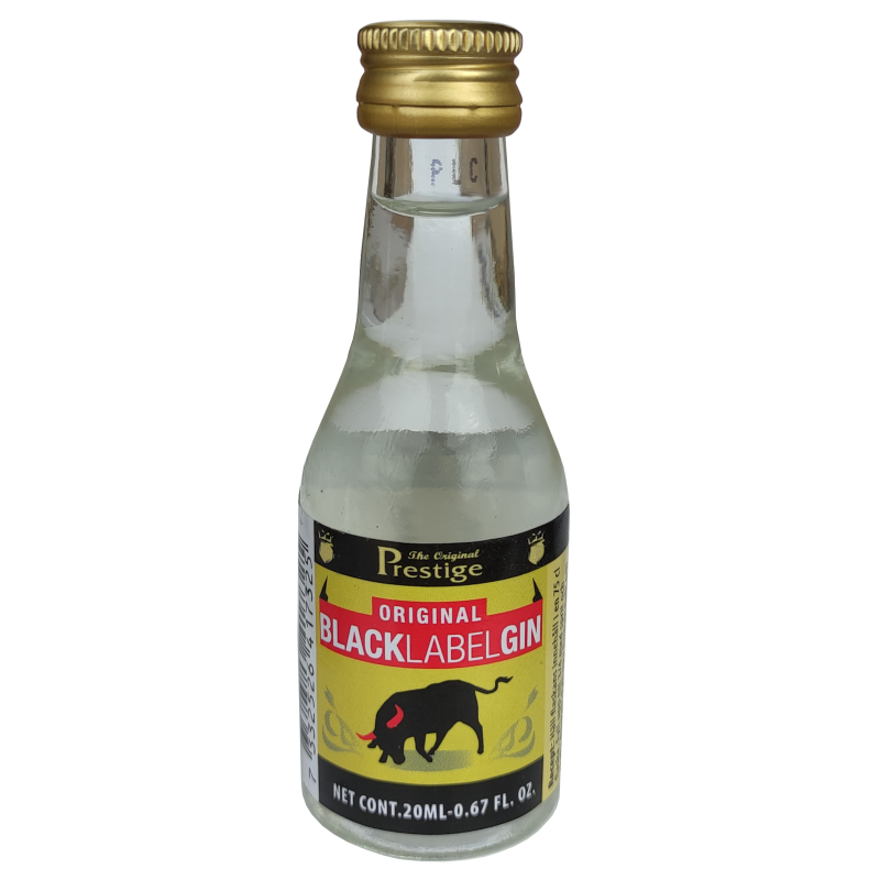 Original Prestige Spirit Flavouring Essence - Black Label Gin - 20ml ...