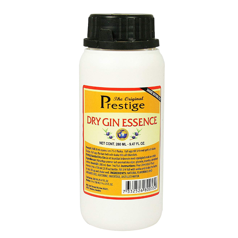 Original Prestige Bulk Spirit Flavouring Essence - Dry Gin - 280ml ...