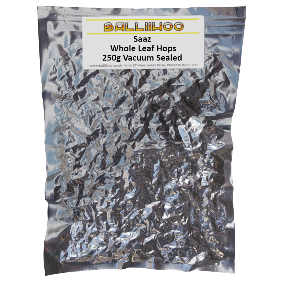Saaz Whole Leaf Hops - Vacuum Packed - Large 250g Pack - The Homebrew ...