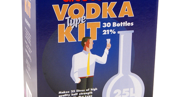 Alcotec Vodka / Base Spirit Kit For 25 Litres - 21% ABV